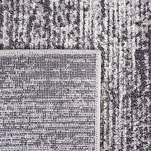 Safavieh Shivan Collection 5'1" x 7'6" Grey/Dark Grey SHV144F Modern Contemporary Non-Shedding Area Rug