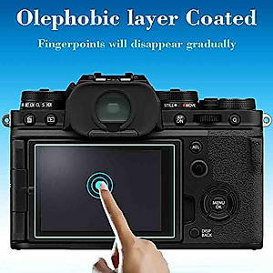 ULBTER Screen Protector for Fujifilm X-T4 Fuji Film XT4 Digital Camera & Hot Shoe Cover, 0.3mm 9H Hardness Tempered Glass Saver Anti-Scrach Anti-Fingerprint Anti-Bubble Anti-Dust [3Pack]