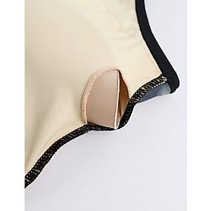 Lovdaswi Women Print Ballet Dance Leotard Halter Neck Sleeveless Gymnastics Bodysuits