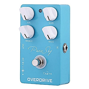 Caline CP-12 Pure Sky Guitar Pedal Effect Highly Pure and Clean Overdrive Guuitar Fx