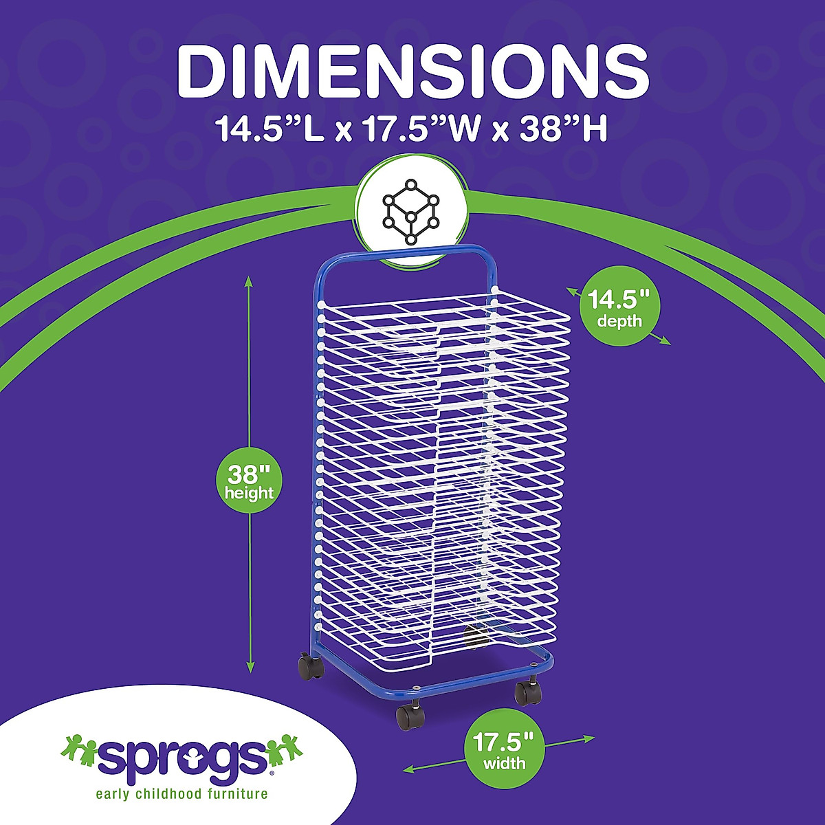 Sprogs Art Drying Rack SPG-LED1027N-SO