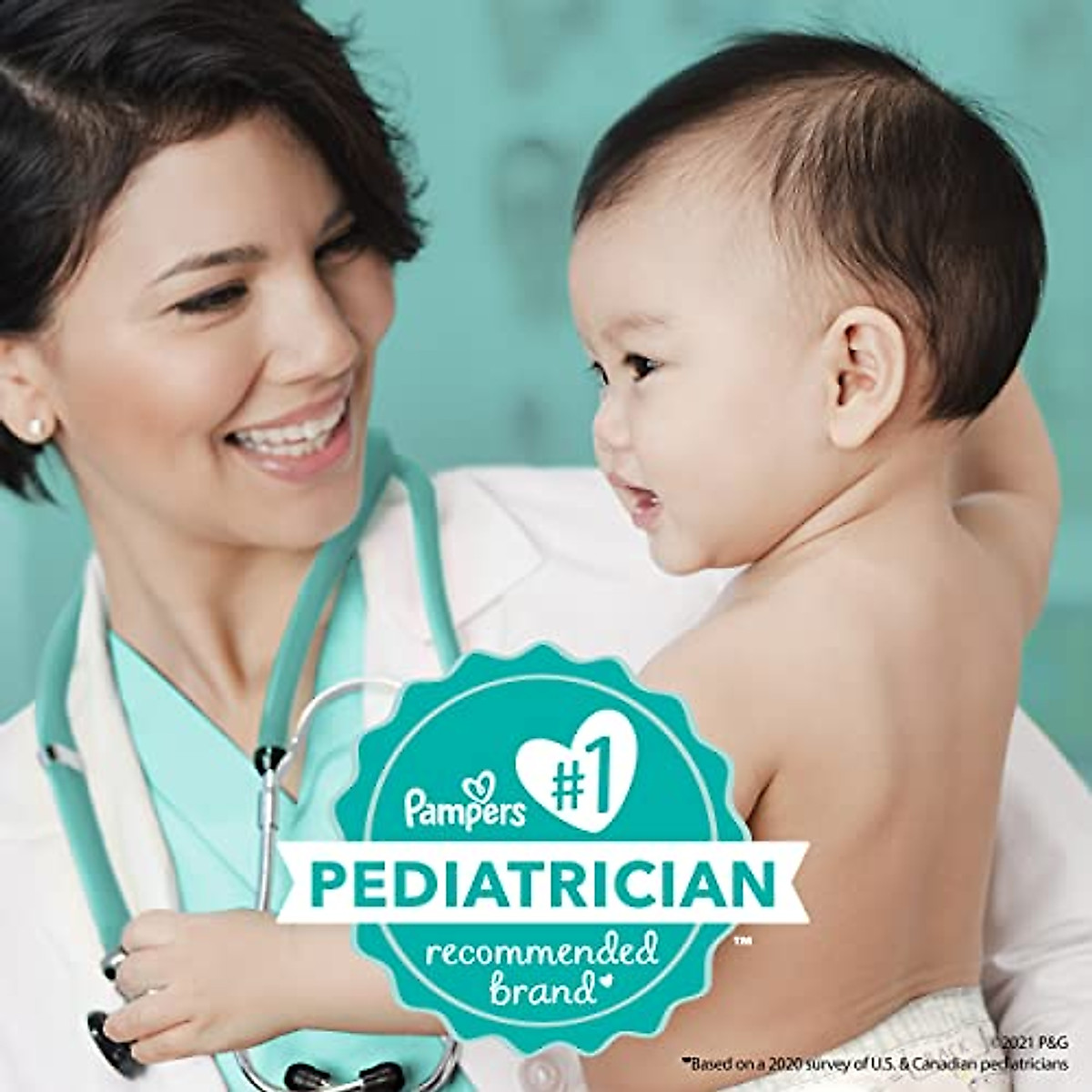 Pampers Baby Dry Size 1 Diapers Super Pack - 120 Count