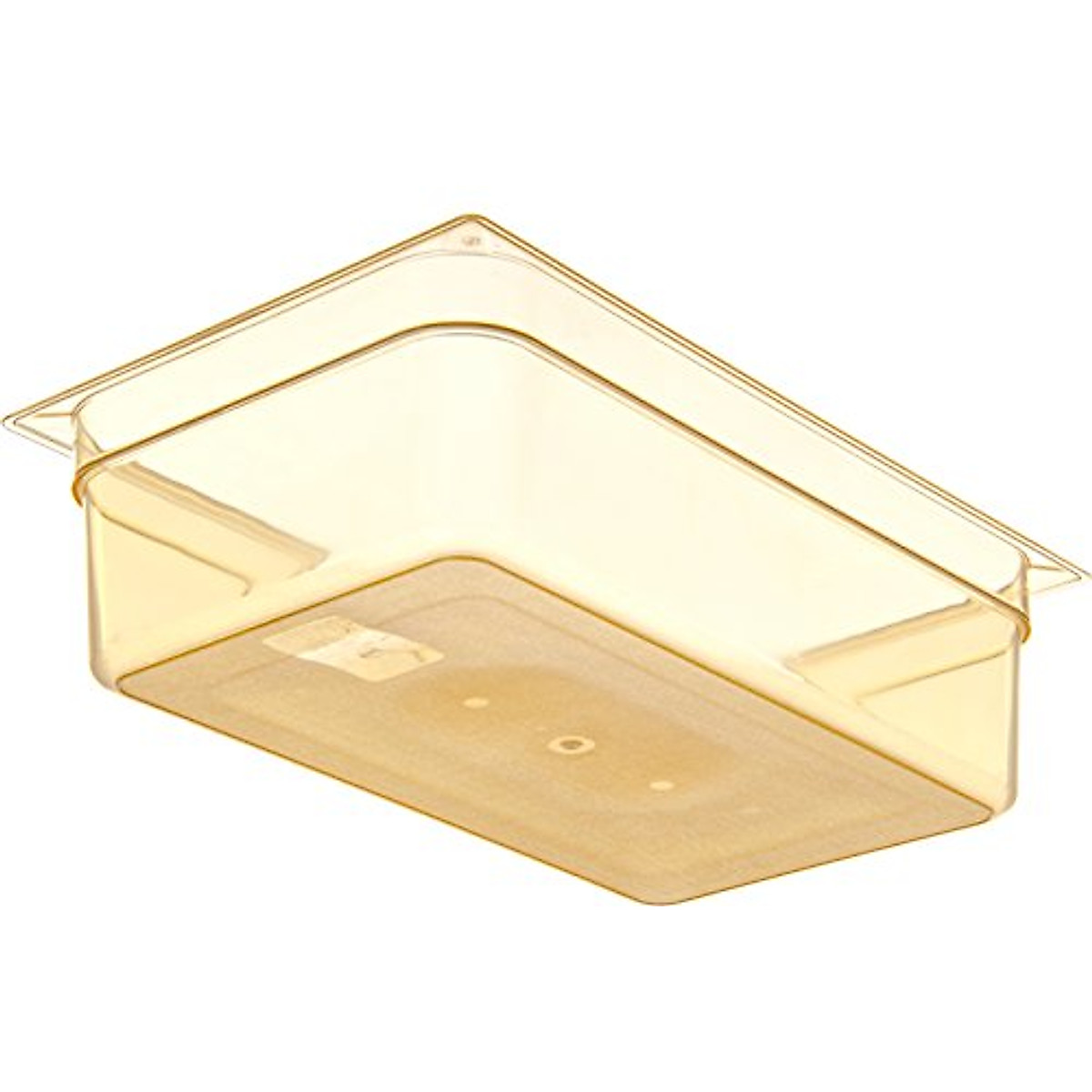 Carlisle FoodService Products CFS 10402B13 StorPlus High Heat Food Pan, 6" Deep, Full Size, Amber