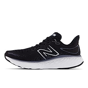 New Balance Men's Fresh Foam X 1080 V12 Running Shoe, Black/Thunder/White, 9