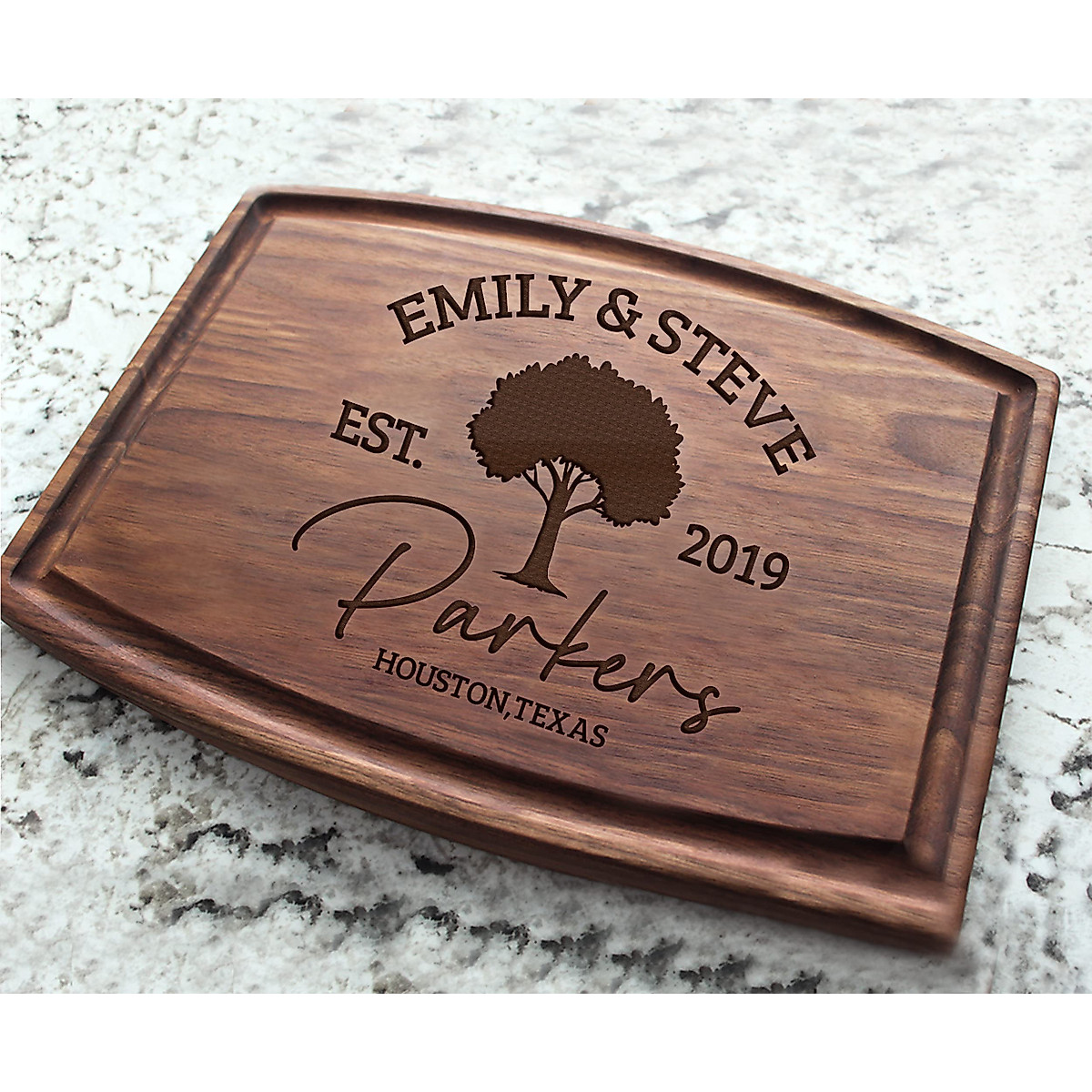 Personalized Cutting Board Custom Mr Mrs Cutting Board Wood Engraved Cutting Board