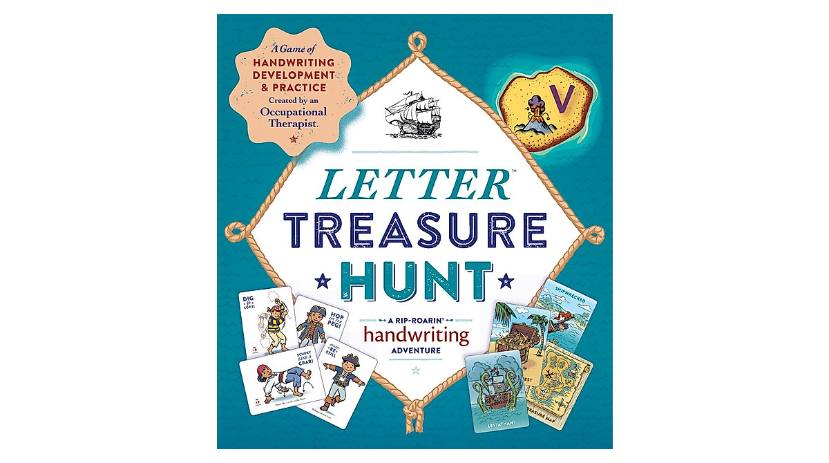 Letter Treasure Hunt: OT Handwriting Game for Kids