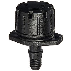 Orbit 67100 1/4" Barb Drip Irrigation Multi-Stream Drip Emitter, 10 pack,Blacks