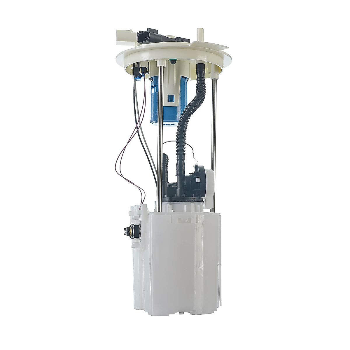 Electric Fuel Pump with Pressure Sensor for Ford E-150 E-250 E-350 E-450 Super Duty (with 2 Tube Ports)