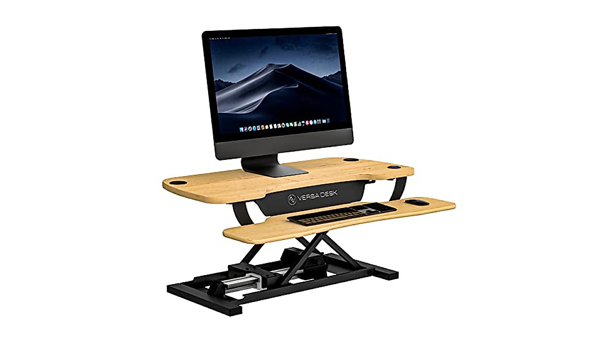 Power Pro Electric Height-Adjustable Desk Riser | VersaTables USA