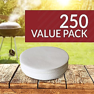 (250 Pack) Reli. Hamburger Patty Paper (4.5 Inch Round) | Wax Paper | Food Grade Patty Paper,Parchment Paper Sheets| Non-Stick Paper for Burger Press/Seperating Frozen Patties, Restaurant-Grade (4.5")
