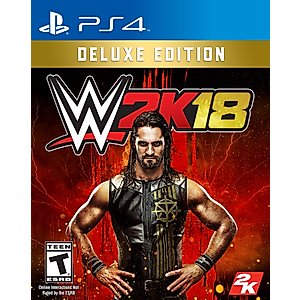 WWE 2K18 Deluxe Edition - PlayStation 4