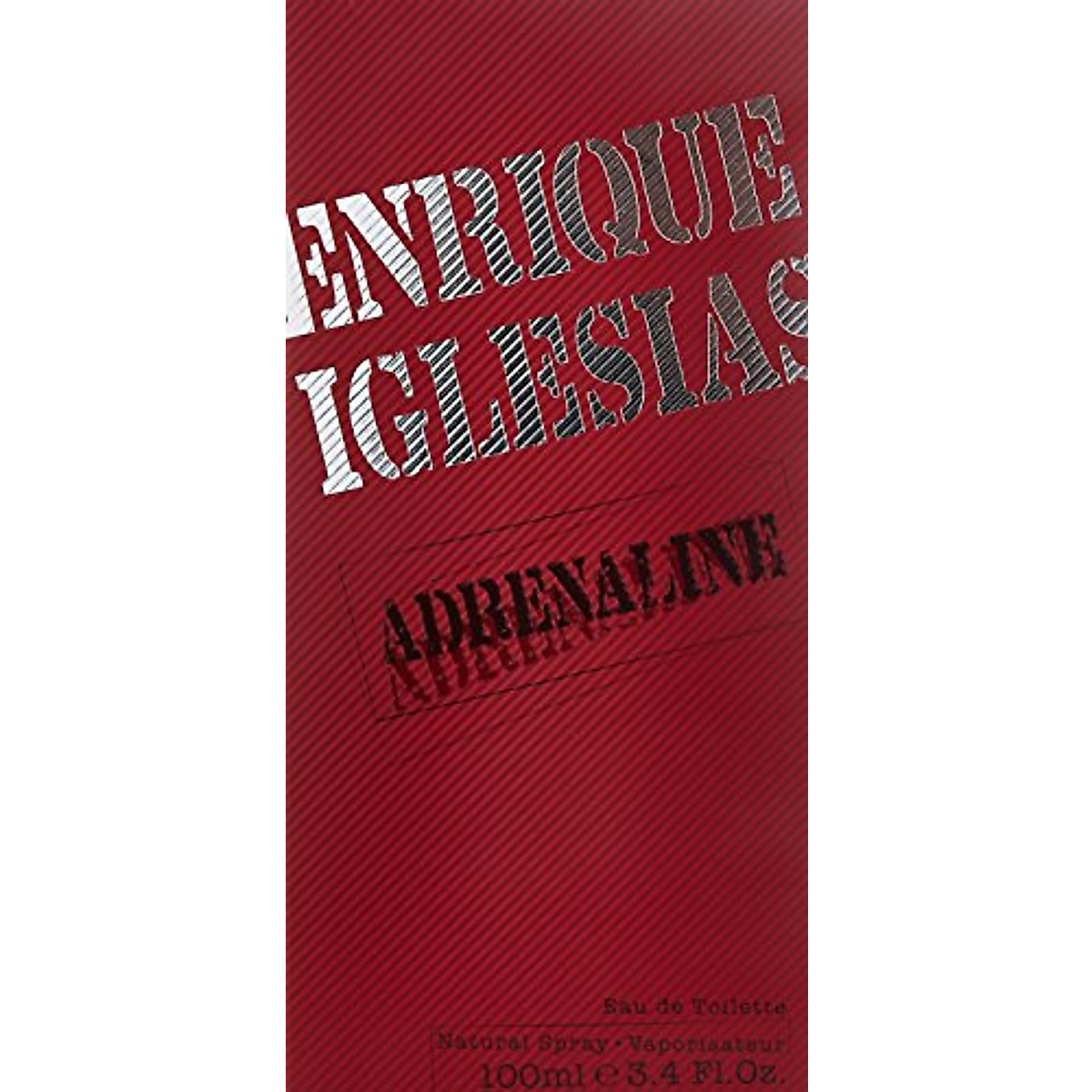 Enrique Iglesias Adrenaline Eau De Toilette Spray for Men, 3.4 Ounce