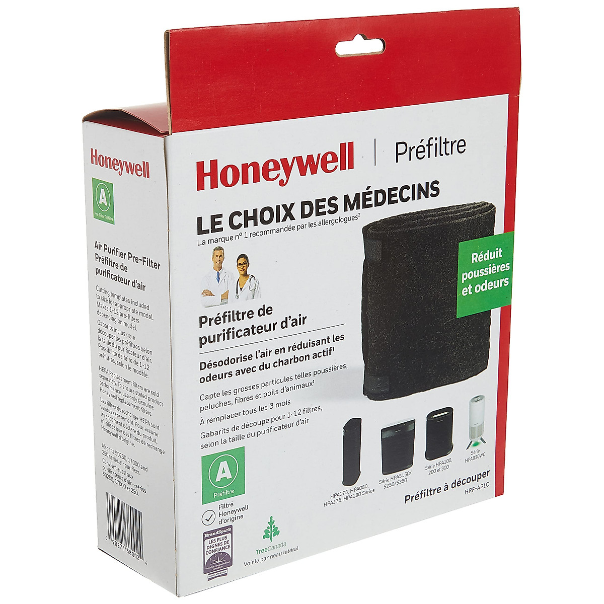 Honeywell C-6005 38002 Enviracare Universal Replacement Pre-Filter