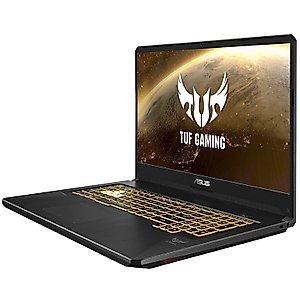 ASUS TUF Gaming Laptop, 17.3” Full HD IPS-Type, AMD Ryzen 7 3750H, GeForce GTX 1660 Ti, 16GB DDR4, 512GB PCIe SSD, Gigabit Wi-Fi 5, Windows 10 Home, TUF705DU-PB74