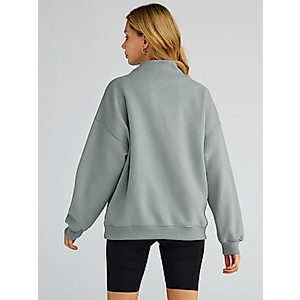 Trendy Queen Womens Oversized Sweatshirts Fall Fashion 2024 Crewneck Pullover Fleece Cute Hoodies Loose Teen Girls Y2K Outfits Clothes