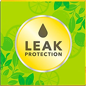 GLAD ForceFlex Tall Drawstring Trash Bags, 13 Gallon Grey Trash Bags for Tall Kitchen Trash Can, Citrus & Zest with Febreze Freshness to Eliminate Odors, 40 Count - Packaging May Vary