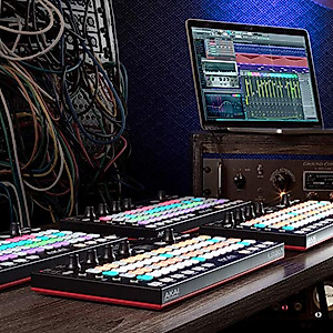 AKAI Professional Fire (Software Bundle) - USB MIDI Controller for FL Studio with RGB Clip / Drum Pad Matrix and FL Studio Fruity Edition Software