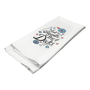 ThisWear Adult Humor Gifts Eat a Gigantic Bag of Rude Word Gifts BFF Gag Gifts Joke Gifts Kitchen Tea Towel White