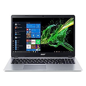 Acer Aspire 5 Slim Laptop, 15.6 inches Full HD IPS Display, AMD Ryzen 3 3200U, Vega 3 Graphics, 4GB DDR4, 128GB SSD, Backlit Keyboard, Windows 10 in S Mode, A515-43-R19L, Silver