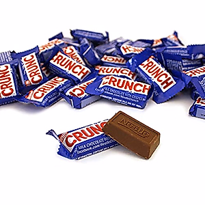 Nestle Crunch Minis 5 pounds bulk Crunch Bars