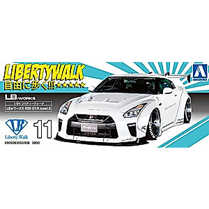 Aoshima - 1/24 Liberty Walk #11-1/24 Lb-Works R35 GT-R Type 1.5