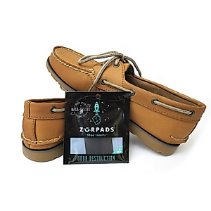 Zorpads Odor Eliminating Shoe Inserts Two Pairs - As Seen on Shark Tank