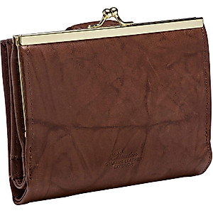 Buxton RFID Double Cardex Wallet One Size Mahogany brown