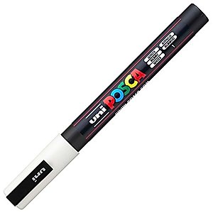 posca Paint Marker, PC-3M Fine Bullet, White