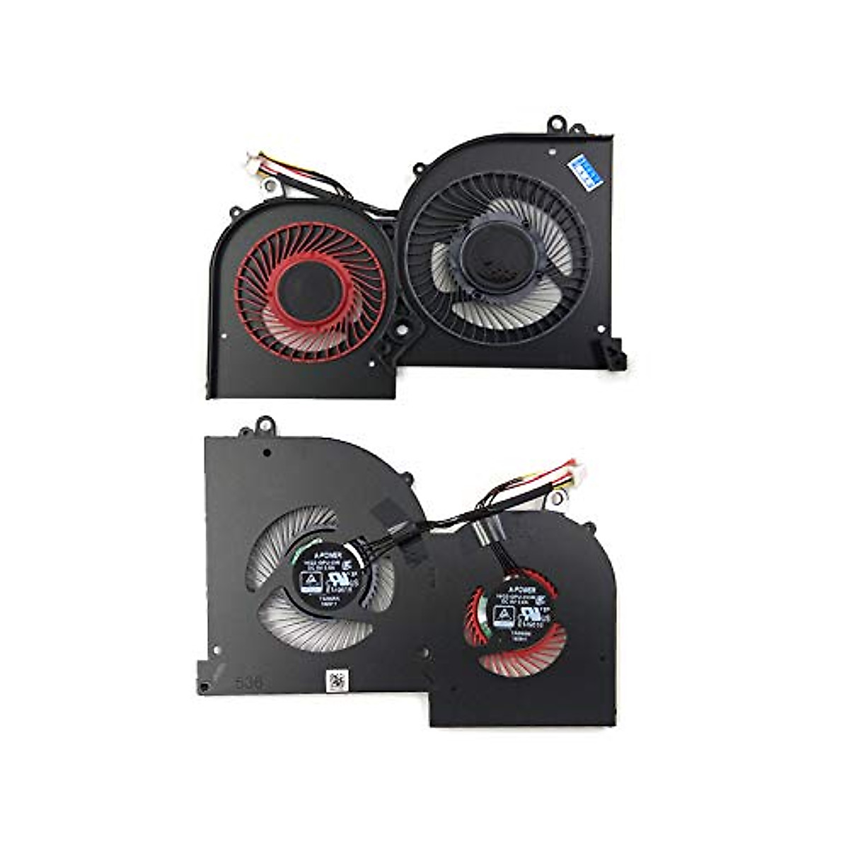 LPH Replacement GPU Fan for MSI GS65 GS65-Stealth GS65-Stealth-8SE GS65-Stealth-8SF GS65-Stealth-8SG GS65-Stealth-Thin-8RE GS65-Stealth-Thin-8RF GS65VR MS-16Q2