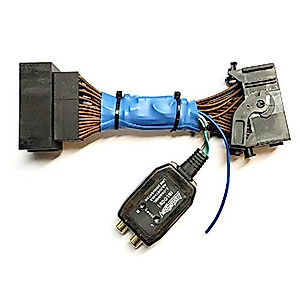 ASC Audio Add A Subwoofer Bass Amplifier Adapter Interface w/Amp Remote Turn On Wire to Factory OEM Car Stereo Radio for Select Chrysler Dodge Ram -No Factory Premium Amp- Vehicles Listed Below