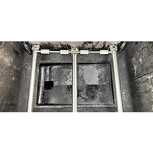 Uniflasy 7636 Green Flavorizer Bars and 69787 Grill Burner for Weber Spirit and GS4 Spirit II 300 Series with Front Control, Spirit E310 E320 E330 S310 S320 S330 for Weber 7636 69787