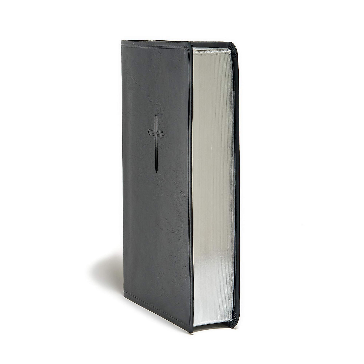 KJV Everyday Study Bible, Black LeatherTouch, Black Letter, Pure Cambridge Text, Study Notes and Comentary, Illustrations, Aricles, Charts, Easy-to-Carry, Easy-to-Read Bible MCM Type