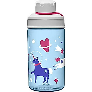 CamelBak Chute Mag Kids BPA Free Water Bottle with Tritan Renew, 14oz, Space Unicorns