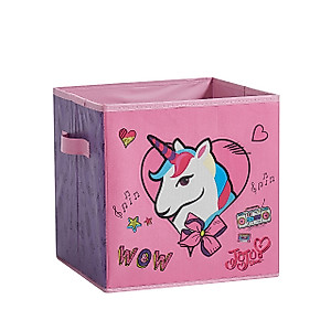 Idea Nuova JoJo Siwa 3 Piece Set with Sleeping Bag, Dec Pillow and Collapsible Storage Cube, Ages 3+,Kids