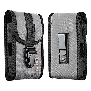 MUNBYN 2024 Android Barcode Scanner 035Pro, Android13 PDA, 4GB+64GB Barcode Scanner with Keypad, and Scanner Holster for Zebra/USPS Scanner, Rugged Carrying Barcode Scanner Holster for Zebra TC75x