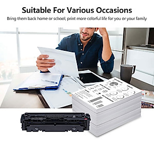 2-Pack Black 046 Compatible for Toner Cartridge Replacement for Canon Color Image Class LBP654Cdw MF735Cdw MF731Cdw MF733Cdw Printer, Toner Cartridge.