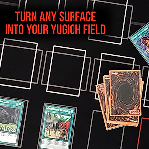 The Gaming Mat Company compatible Yu-Gi-Oh! Master 2 Player playmat for Yu-Gi-Oh! Cards - TCG Play mat with Pendulum & Link Zones- Large Yu-Gi-Oh! Game Mats or Card Gaming Table suitable for Yu-Gi-Oh!