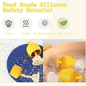 BOKOUHUI Silicone Teether Toy for Baby, Baby Teether with Storage Case, Teething Toys for Babies 0-6 Months,Baby Gift