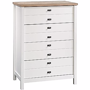 Sauder Cottage Road 4-Drawer Chest, Soft White finish