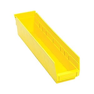 Quantum Storage Systems QSB103YL 17.88"X4.13"X4"Shelf Bins 20/PK