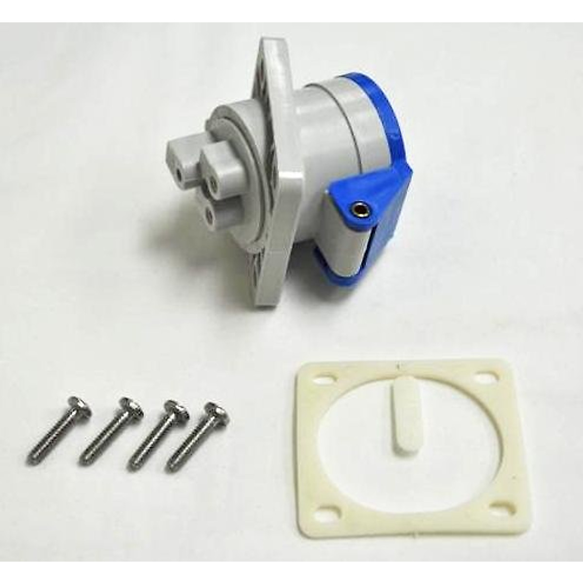 Miller 176355 Rcpt, Str 2P3W 16A 220V Flange Mtg