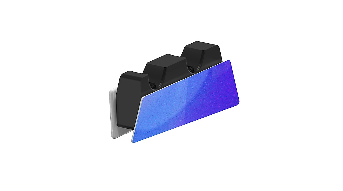 PlayVital Chrome Purple Blue Glossy Full Set Skin Decal for ps5 Console ...