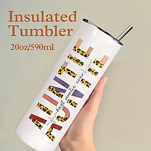 Ceovfoi Aunt Tumbler with Lid and Straw, Best Auntie Ever Gift, 20 oz Aunt Stainless Steel Insulated Tumbler, To My Aunt Coffee Mug from Niece, Birthday/Mother's Day/Christmas Gifts for Auntie