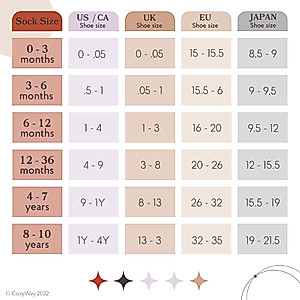 CozyWay Baby & Toddler Knee High Bow Socks, 6 Pack for Girls, Pastel Colors, 0-9 Months Old