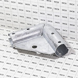 1 5/8" x 1 5/8" Chain Link Fence Gate Corner | Pressed Steel Gate Corner | Gate Elbow | Pack of 4