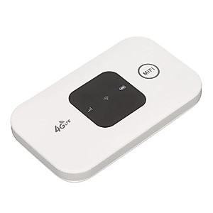 Portable Internet Hotspot, 150Mbps High Speed 4G Strong Coverage Unlocked SIM Card Router Supports Band B1/3/5/7/8/20/40, for Home, Office, Travel