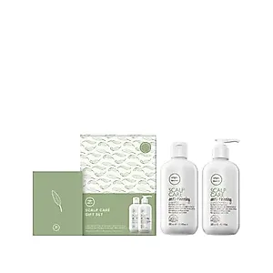 Tea Tree Paul Mitchell Paul Mitchell Scalp Care Holiday Gift Set, Shampoo + Conditioner, For Fine + Thinning Hair