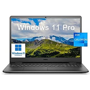Dell Inspiron 3000 Series 3521 Business Laptop Computer [Windows 11 Pro], 15.6" HD Display, Intel Celeron N4020, 16GB RAM, 1TB PCIe SSD, Intel UHD Graphic, Numeric Keypad, Wi-Fi, Bluetooth, HDMI