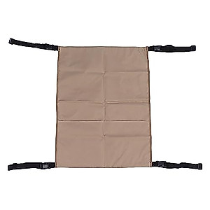 Fdit Dual Oxygen Tank Holder Bag,Portable Cylinder Backpack Wide Applicability with Mesh Storage Bag for Easy Installation (Khaki)