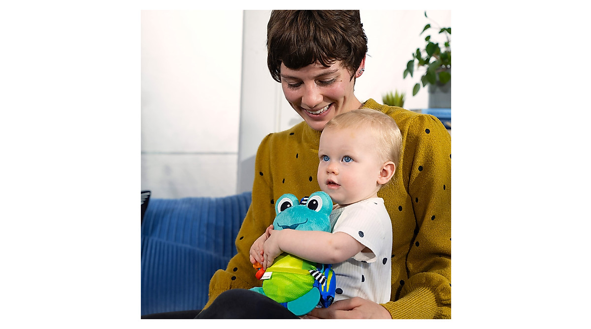 Engaging Baby Einstein Neptune Sensory Plush Toy